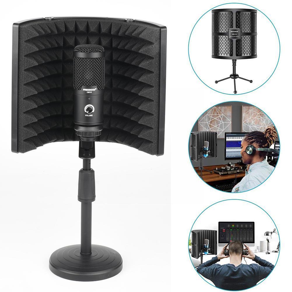 1pc Microphone Isolation Stand Soundproof Plate Ac... – Grandado