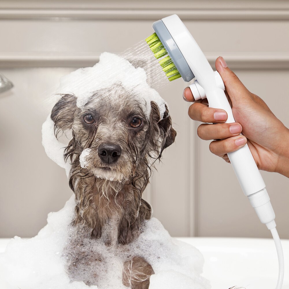 Pet Shower Sprayer Dog Bathing Tool Dogs Massager ... – Grandado