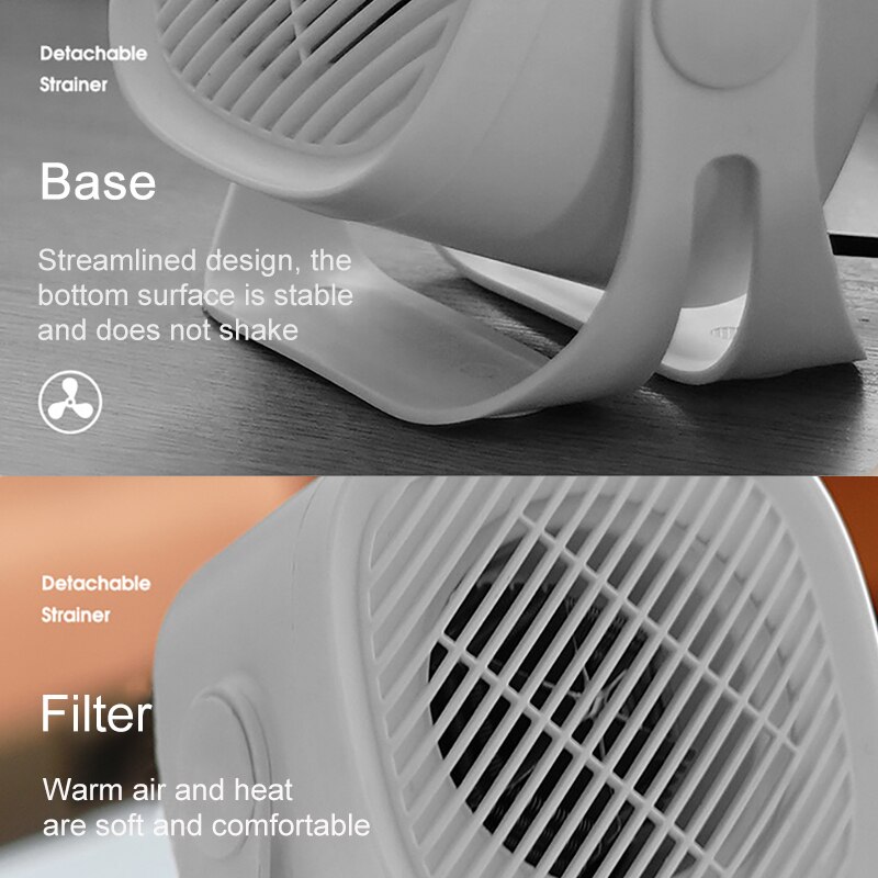 Small Fan Heater Household 220V Heater Desktop Ele... – Grandado