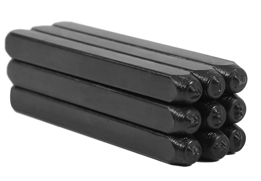 Juego de punzones con letras de acero endurecido, ... – Grandado