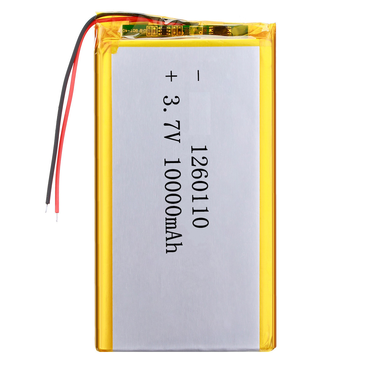 1260110 3.7V 10000mAh Rechargeable Lithium Polymer... – Grandado
