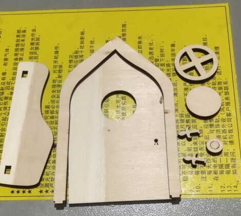 Mini Boog Hand Made Leuke Roze Deur Muis Gat Houte... – Grandado