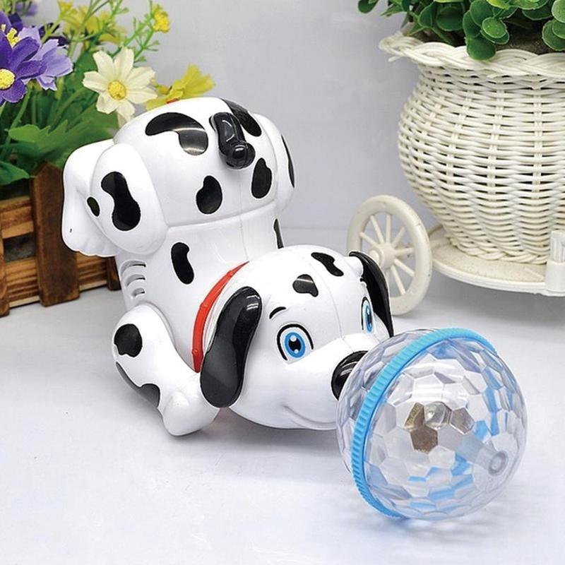 Electric Robot Dog Toys 3D Light Dancing Sing Glow... – Grandado