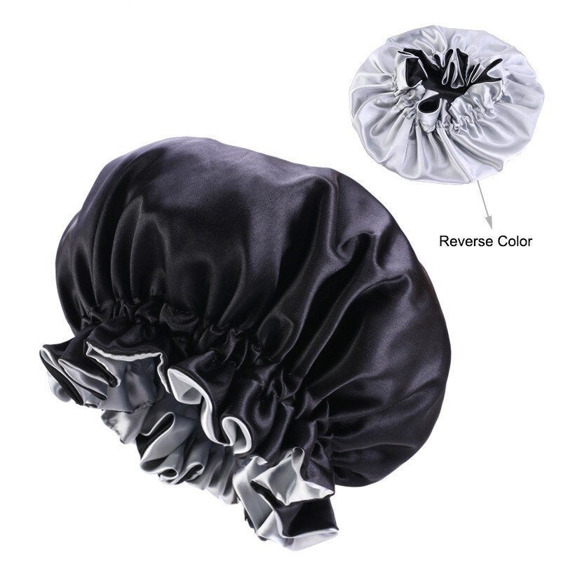 Women Satin Bonnet Big Size Satin Silk Bonnet Head... – Vicedeal