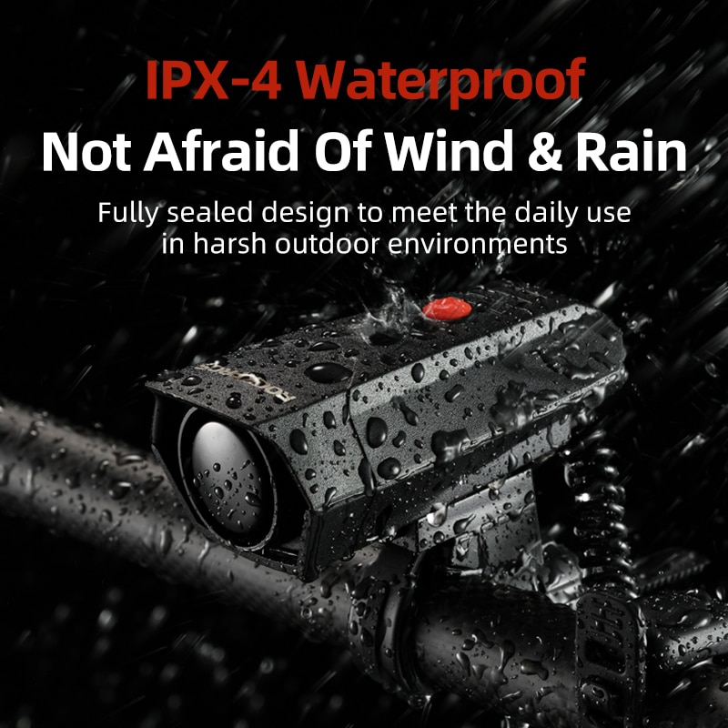 ROCKBROS Bicycle Bell 120 dB Electricity Horn 6 Mo... – Grandado