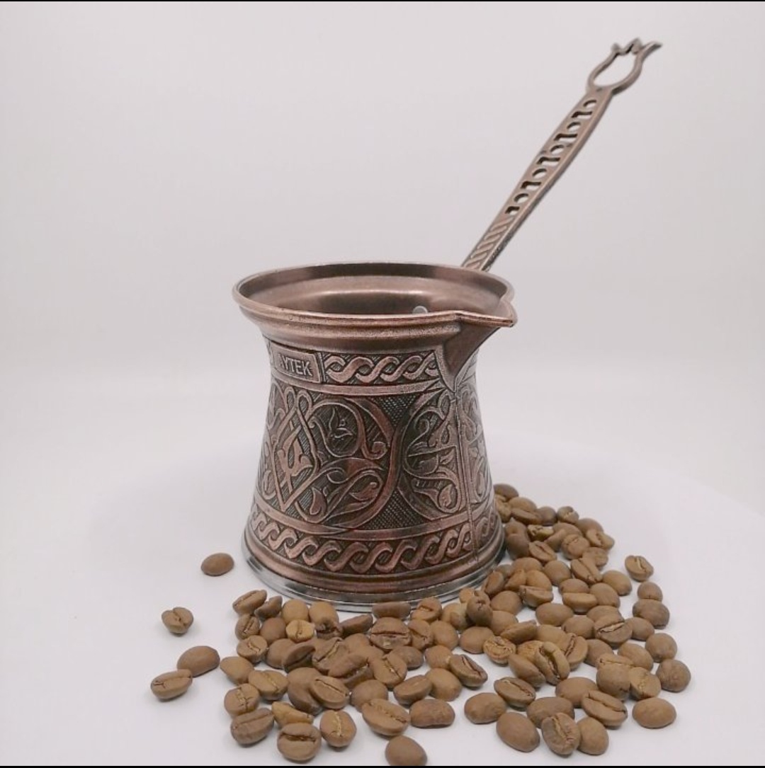 Patterned Turkish Coffee Maker Moka Pot Cezve for ... – Grandado