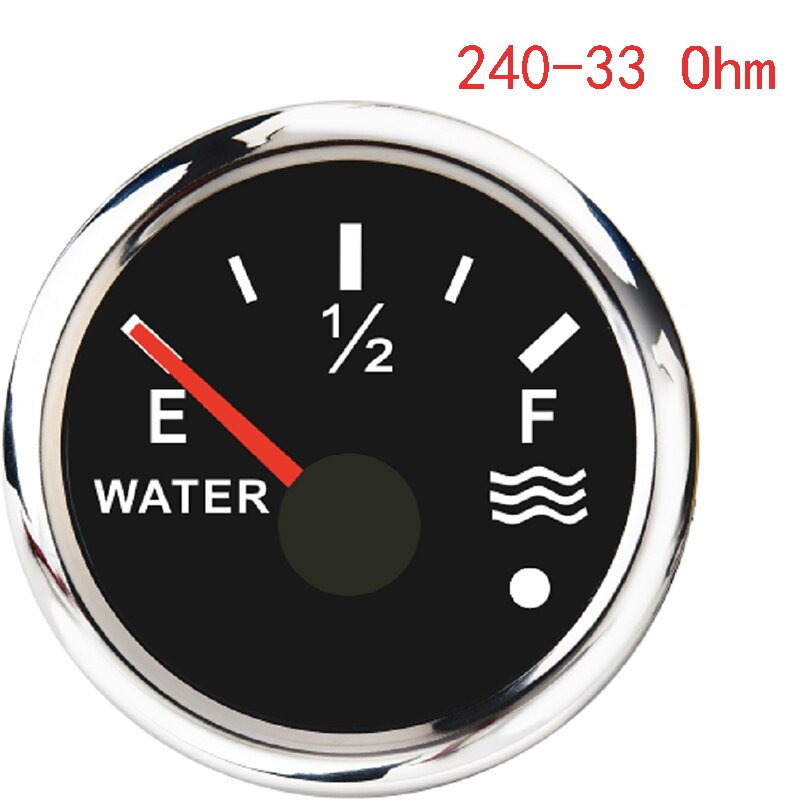 52Mm Pointer Water Tank Level Gauge 0-190 Ohm 240-... – Grandado