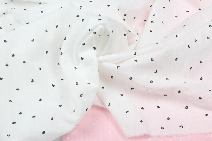 50 x 145cm hjerter bomuld baby quiltning stof til ... – Vicedeal