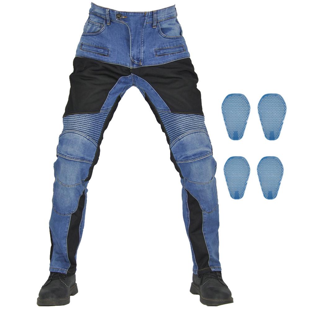 Men Motorcycle Riding Jeans Motocross Racing Pants... – Grandado