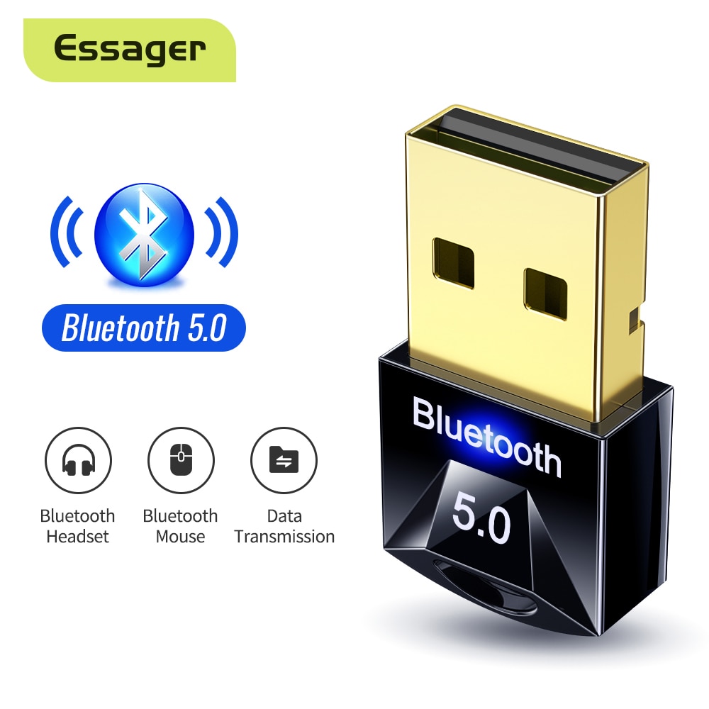 Essager USB Bluetooth 5,0 Adapter Dongle Für PC Co... – Grandado