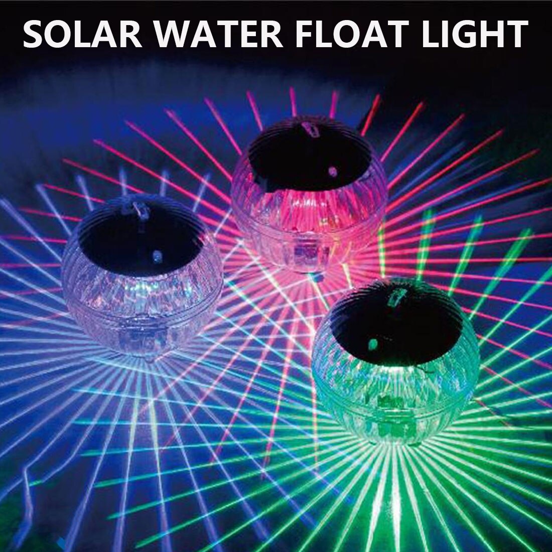 RGB Underwater Solar Decorative Light Solar water ... – Vicedeal