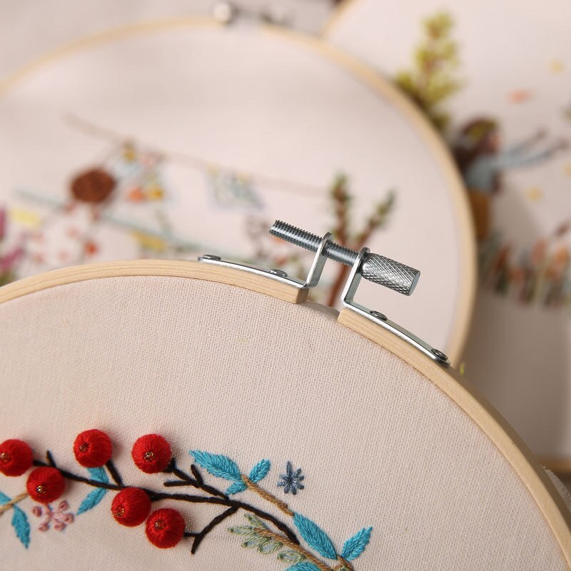 Pattern Printed DIY Embroidery Kit Needlework Cros... – Grandado