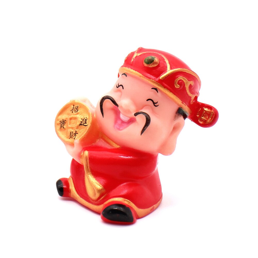 3Pcs Chinese Stijl God Van Rijkdom Scène Bakken La... – Grandado