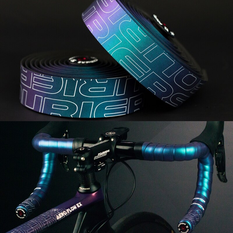 Fouriers Bicycle Handlebar Tape with Alloy Plugs F... – Grandado