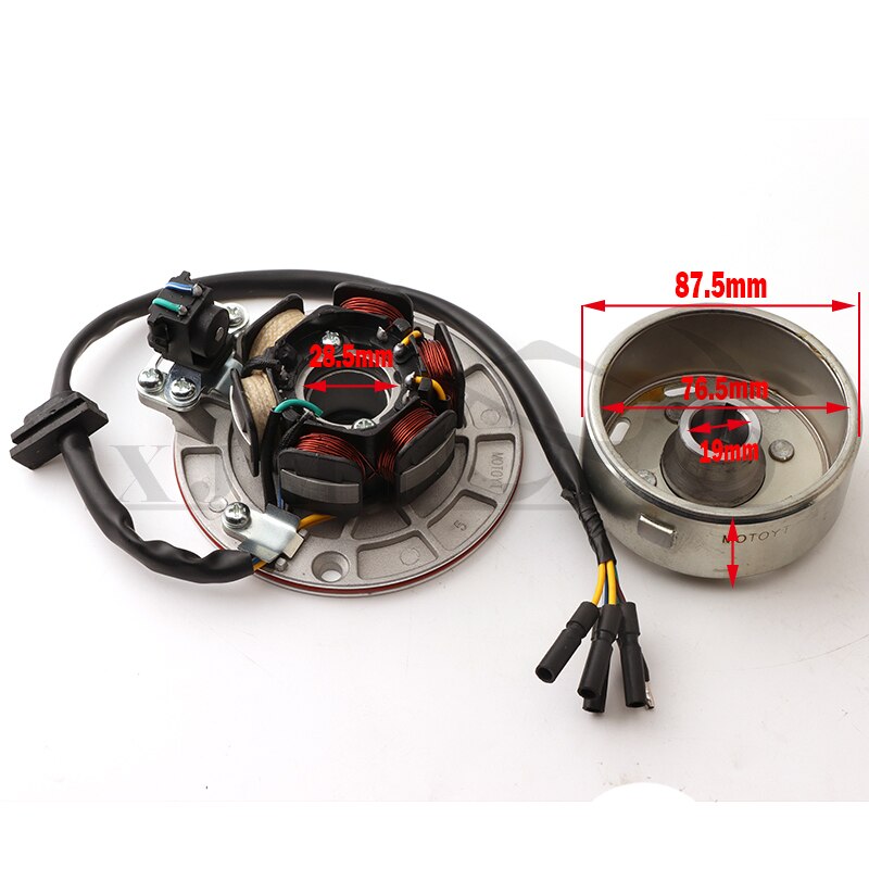 Magnetic coil stator rotor kit for China YX 150cc ... – Grandado