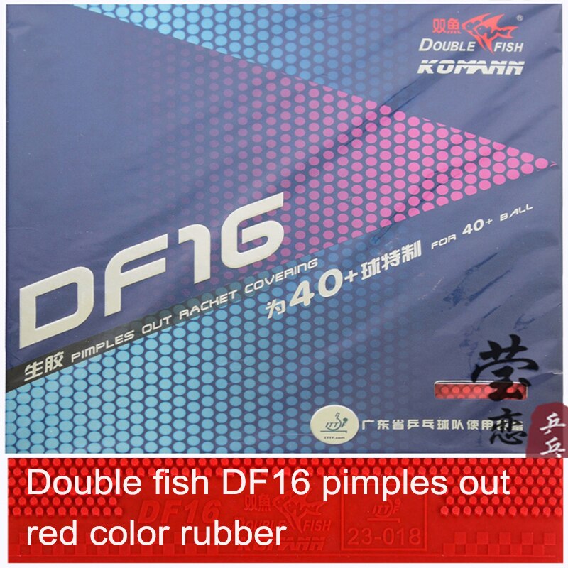 Original Double fish DF16 DF26 table tennis rubber... – Grandado