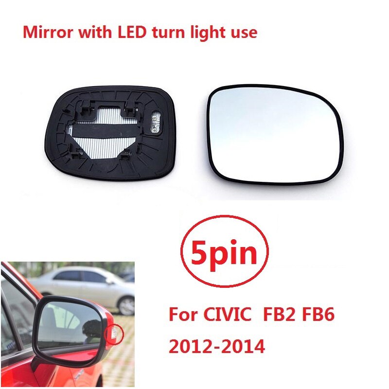 Capqx Achteruitkijkspiegel Glas Zijspiegel Lens Vo... – Grandado