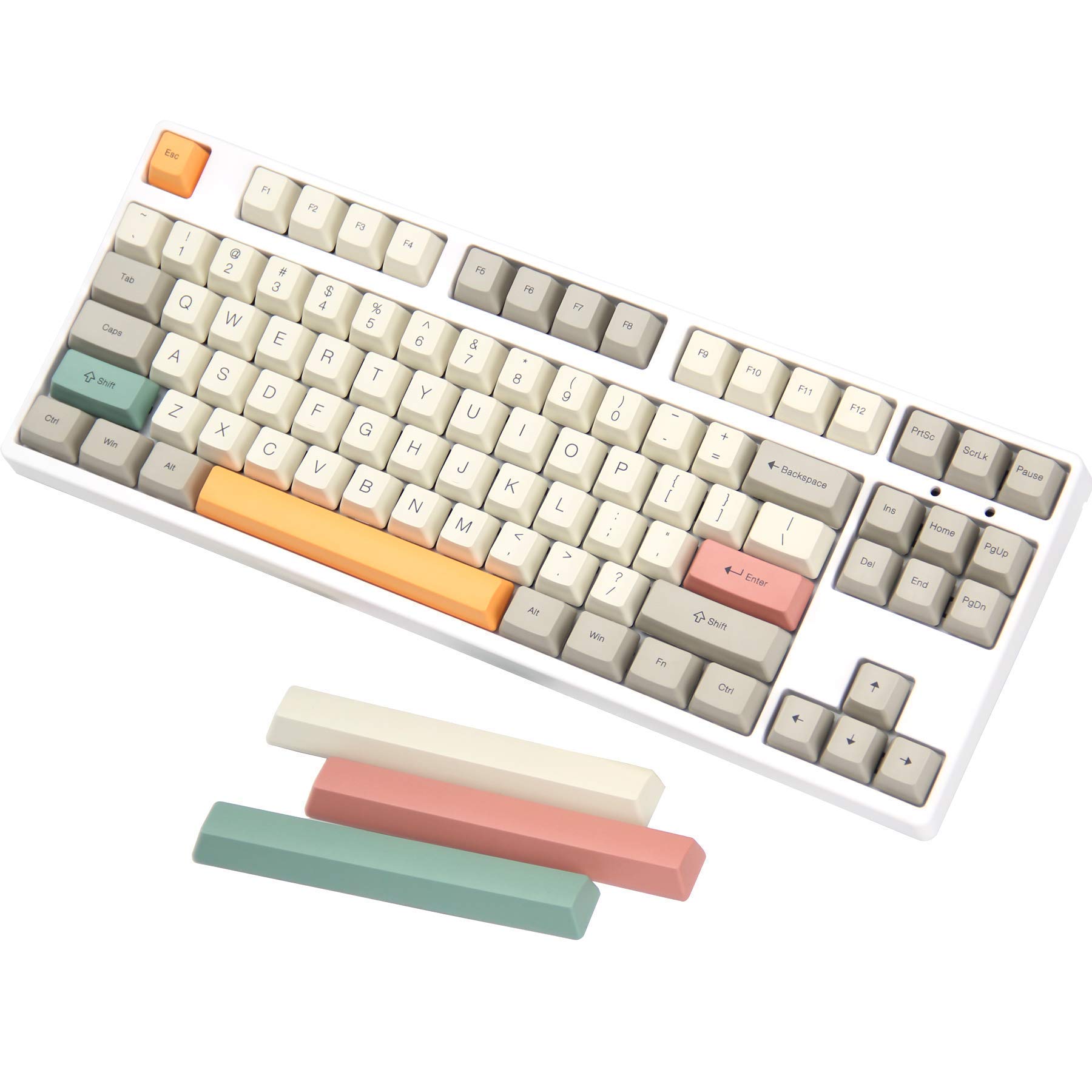 133 Keys OEM 9009 Beige Grey Dye Sub Keycap Set th... – Vicedeal