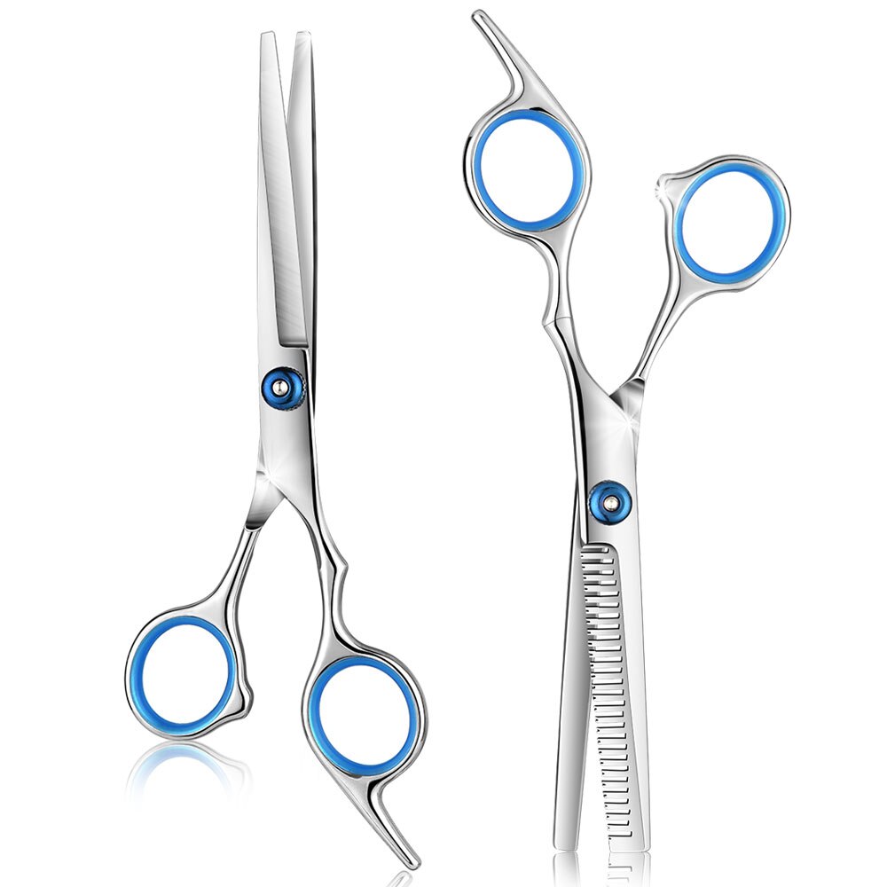 Hairdressing Scissors 10 Sets of Flat Scissors Tee... – Grandado
