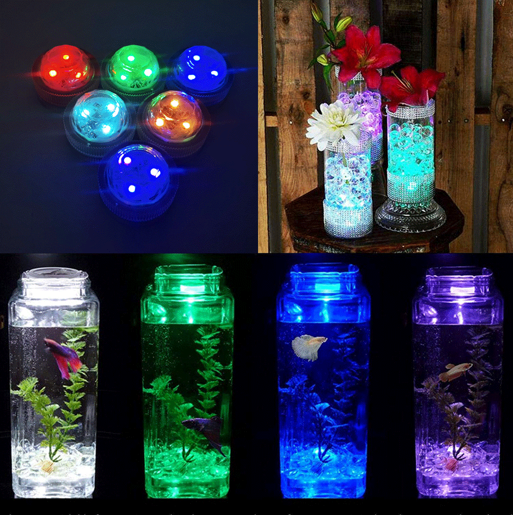 RGB Color Changing Submersible Mini LED Tea Light ... – Vicedeal
