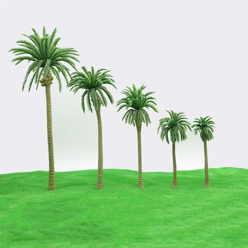 10PCS/Set Simulation Coconut Tree Model Plastic Mi... – Grandado