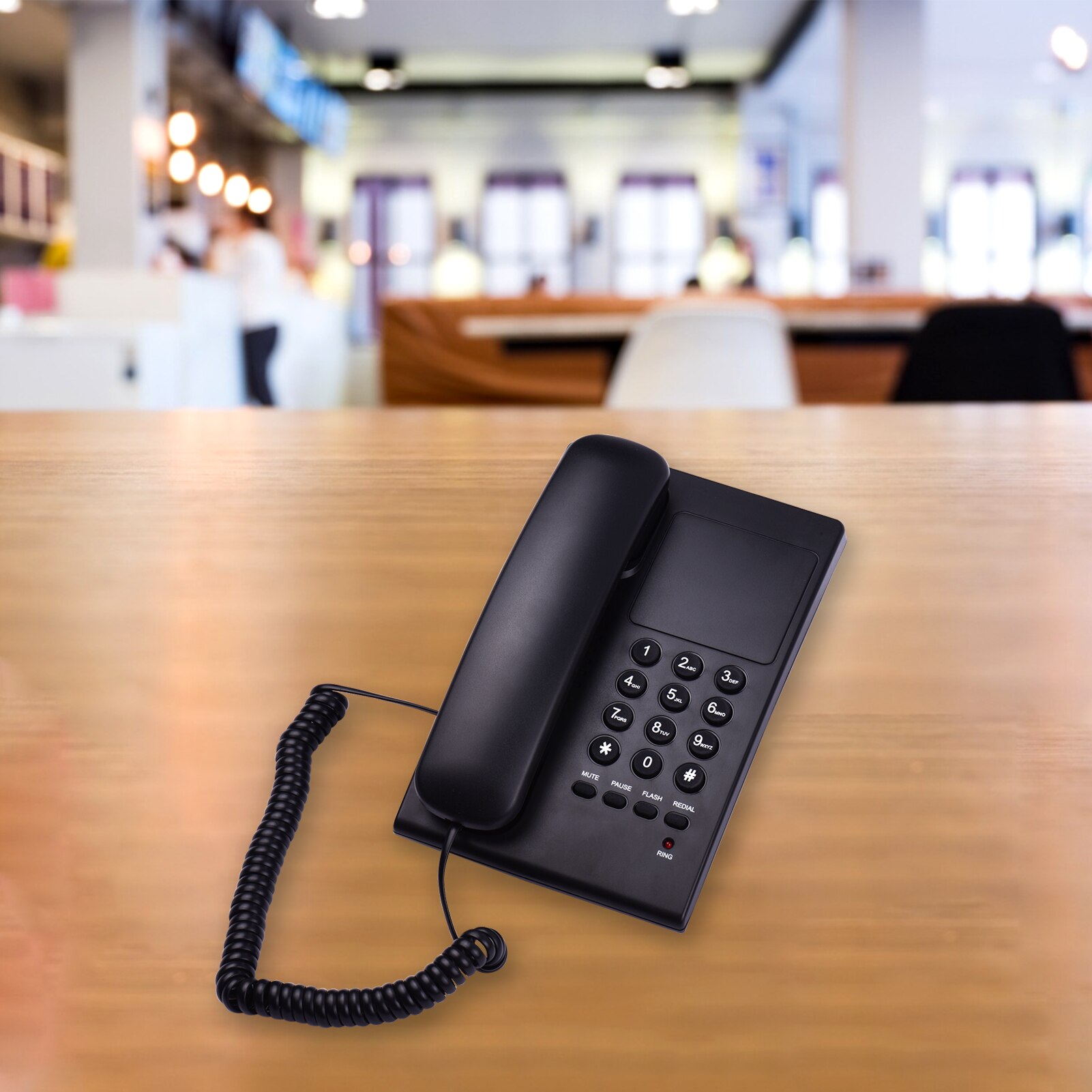 Corded Phone Desk Landline Phone Wall Mountable Te... – Vicedeal
