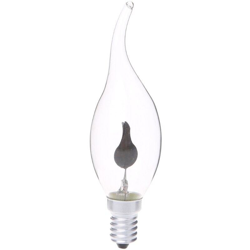 YAM E14 3W Edison Filament Candle Flicker Light Bu... – Grandado