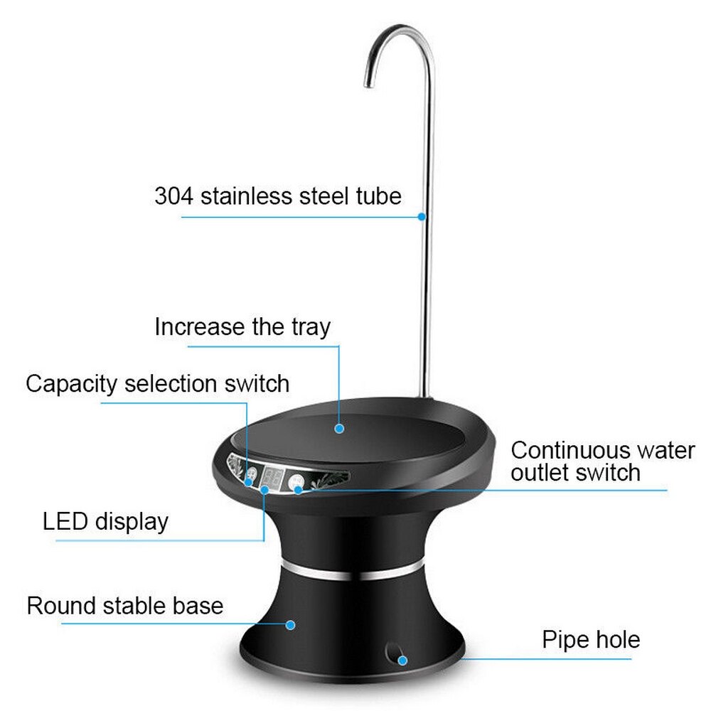 USB Wireless Water Pump Bottled Water Pumping Rech... – Grandado