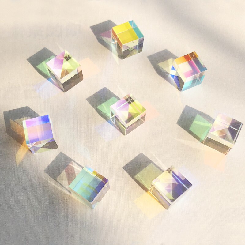 1PC 15x15mm Cubic Science Square Optical Prisma Ph... – Vicedeal