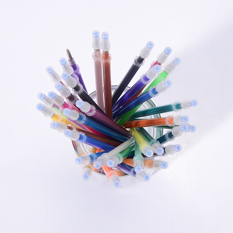 100 pcs/lot 100 Colors Ballpoint Pen Refill Set Mu... – Vicedeal