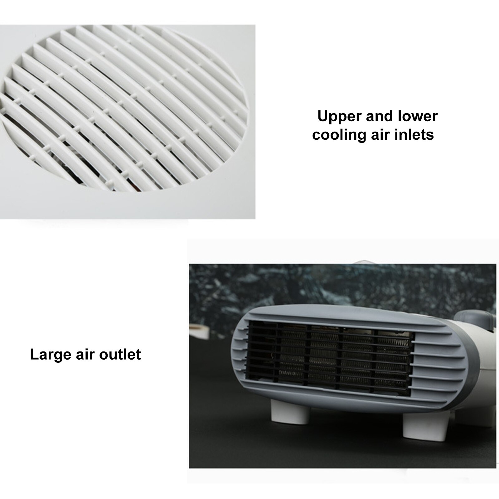 2-IN-1 Electric Heater Cooler Portable Home Warmer... – Grandado