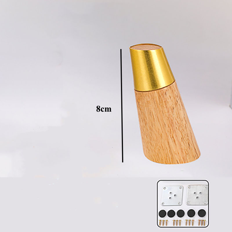 Tilt Oak Leg Sofa Cabinet Table Legs Solid Wood Dr... – Grandado