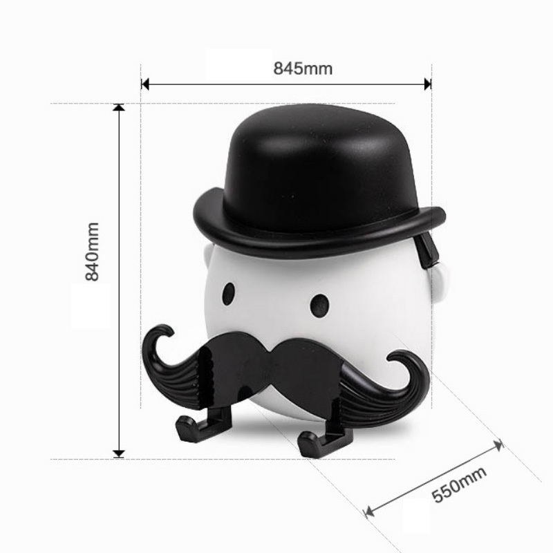 Baard Vorm Scheermes Houders Stand Creatieve Muur-... – Grandado