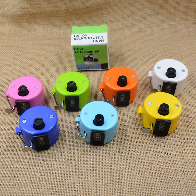 4 Digit Number Counters, Manual Plastic Candy Colo... – Vicedeal