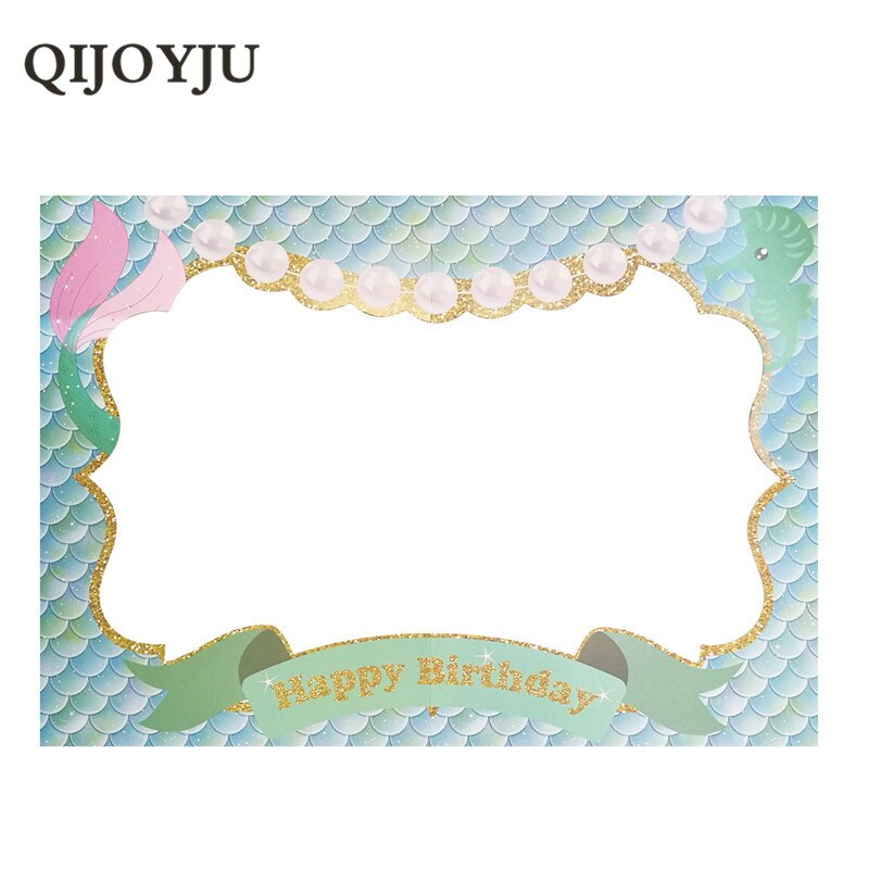 QIJOYJU 1Pcs Paper Little Mermaid Photo Frame Phot... – Grandado