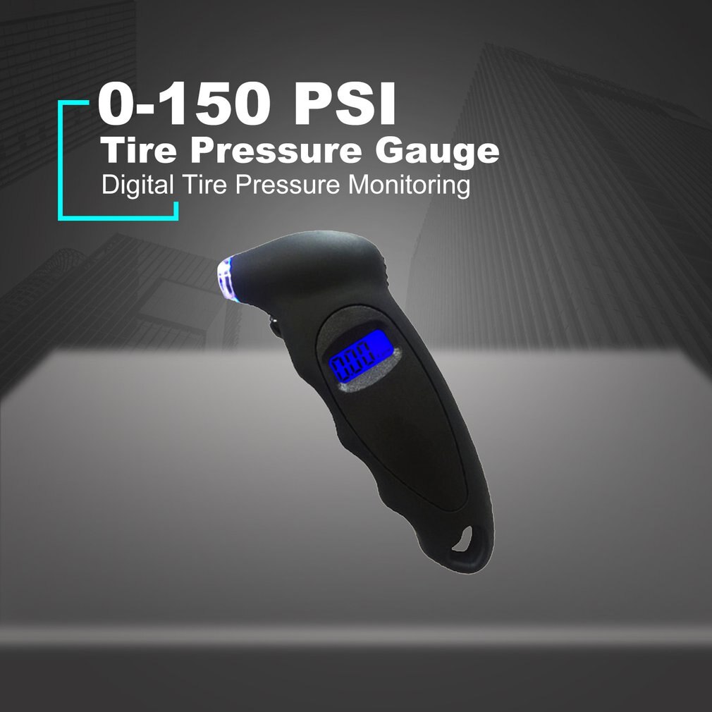 hoch-präzision Reifen Manometer 0-150 PSI Hintergrundbeleuchtung ...