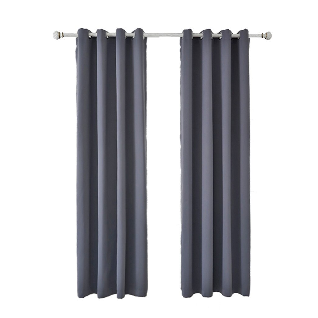 Home Decoratie 2Pc Verduisterende Doek Isolatie Go... – Vicedeal