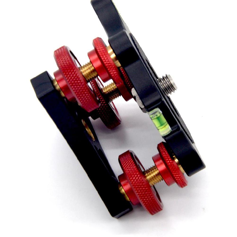 Precision Leveling Base Tripod Head Plate Aluminum... – Vicedeal