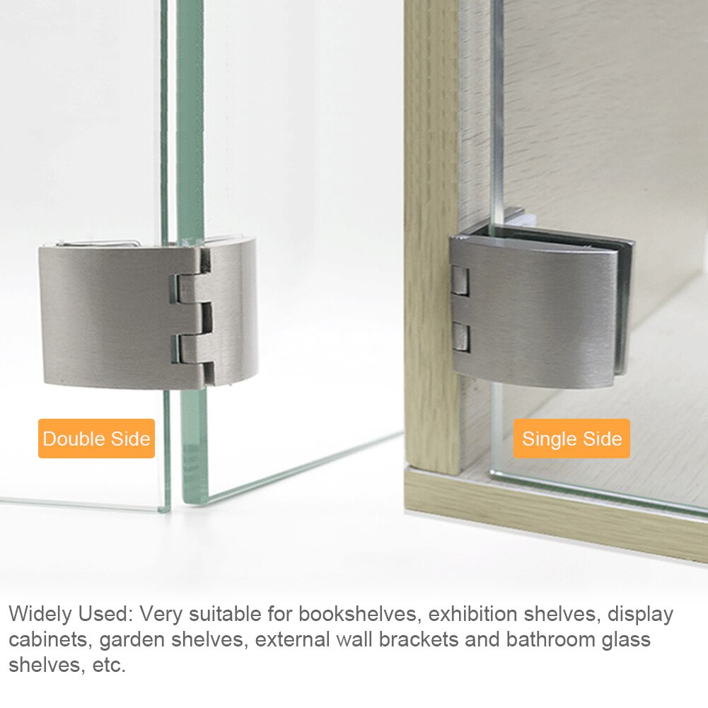 2pcs Easy Install Glass Clamp Hardware With Screws... – Grandado