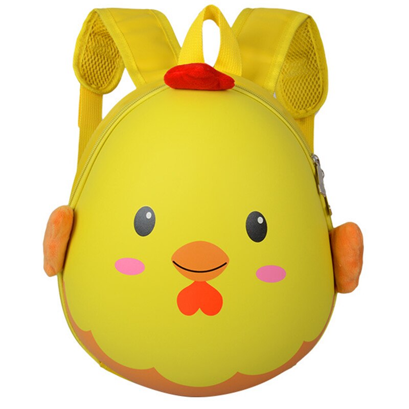 Children Kids Cartoon Chick Backpack Zipper Waterp... – Grandado