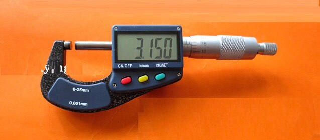 0-75MM 0.001 precision digital display micrometer ... – Grandado