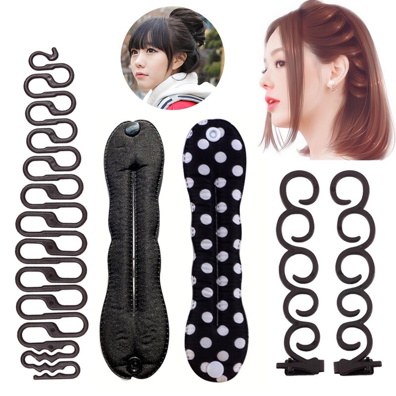 Hair Braiding Hair Clip Women DIY Hair Twist Bun M... – Grandado