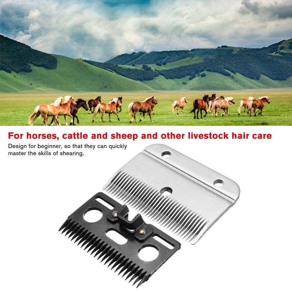 Electric Horse Shearing Clipper Blades Combs Shear... – Vicedeal
