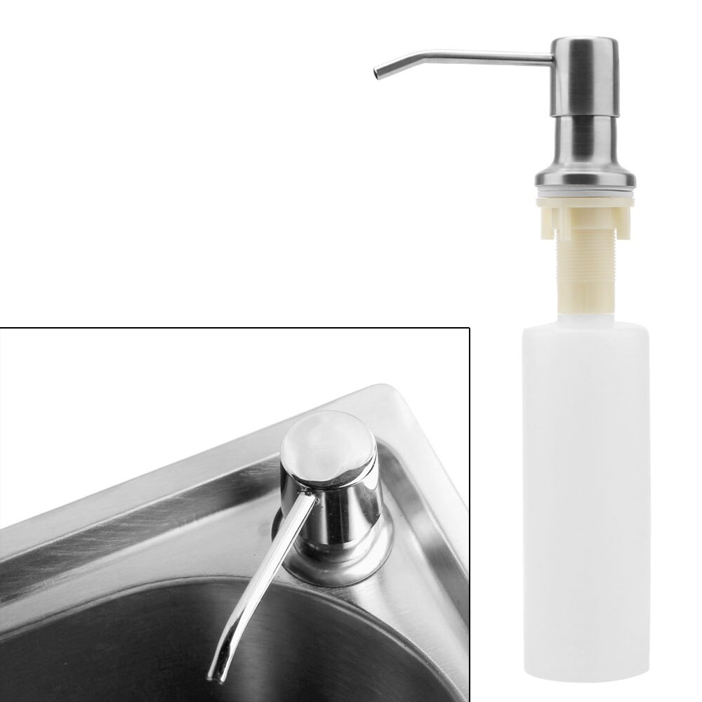 300ml Stainless Steel Liquid Soap Dispenser Pump K... – Vicedeal 300ml Stainless Steel Liquid Soap Dispenser Pump K... – Vicedeal