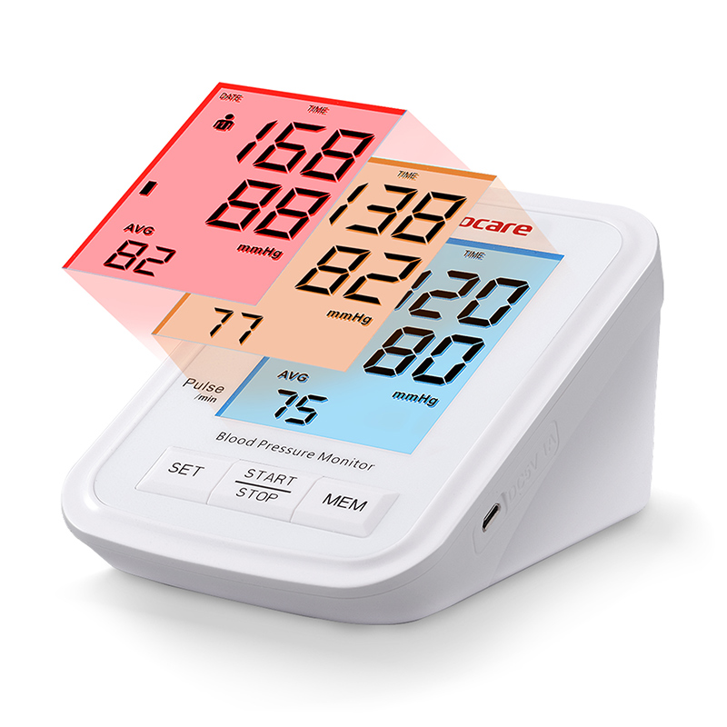 Sinocare Arm Automatic Blood Pressure Monitor BP S... – Grandado