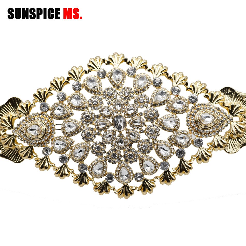 SUNSPICE-MS Moroccan Chic Caftan Wedding Metal Bel... – Vicedeal