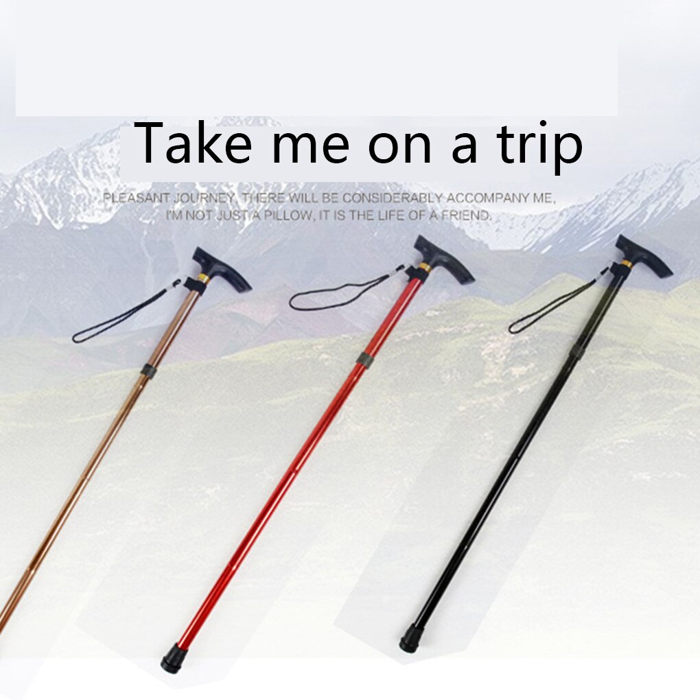 Telescopic Walking Stick Cane Hiking Walking Aid S... – Vicedeal