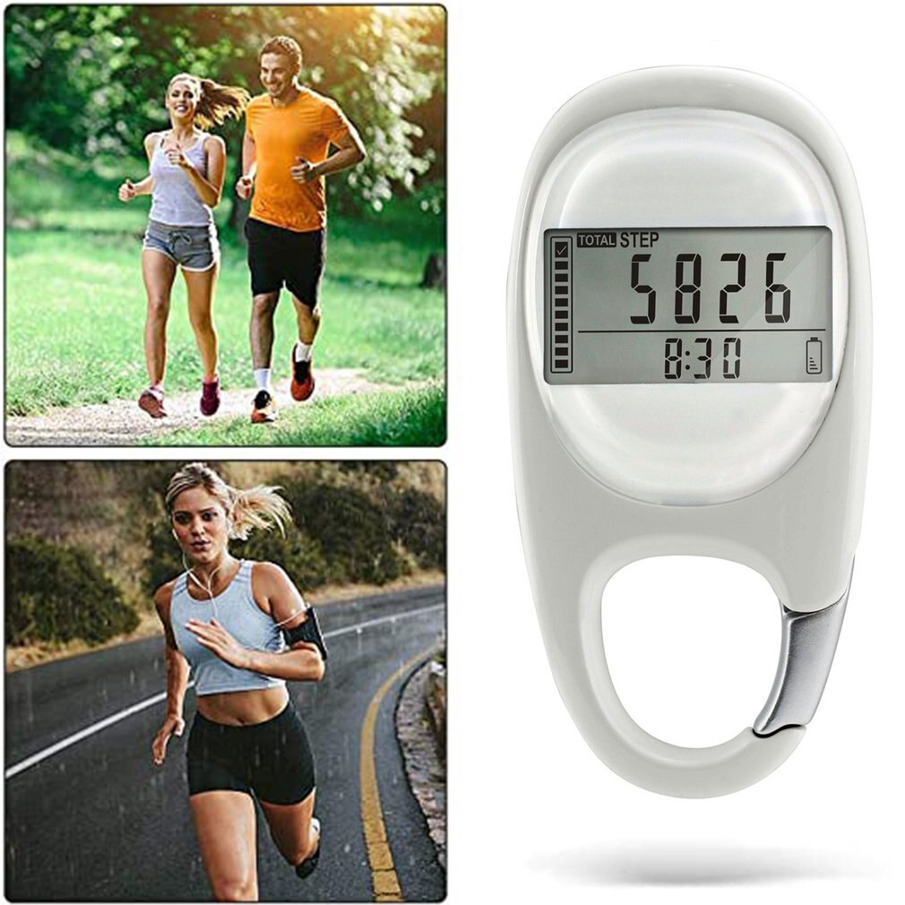 3D Induction Calorie Pedometer Portable Step Count... – Grandado