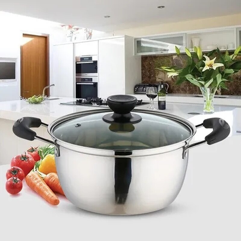 1pcs Double Bottom Pot Soup Pot Multi-purpose Cook... – Grandado