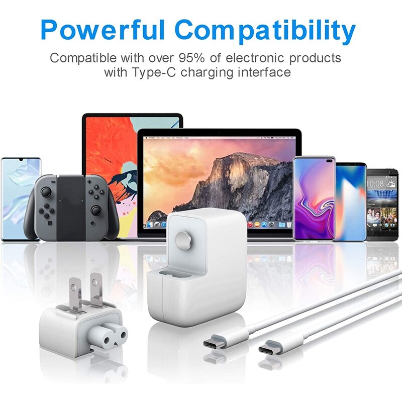 61W USB C Power Adapter mit Power , PD 3,0 für Pro... – Vicedeal
